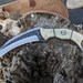 Buffalo Bone Karambit Knife Custom Engraved Knife Hunting | Etsy