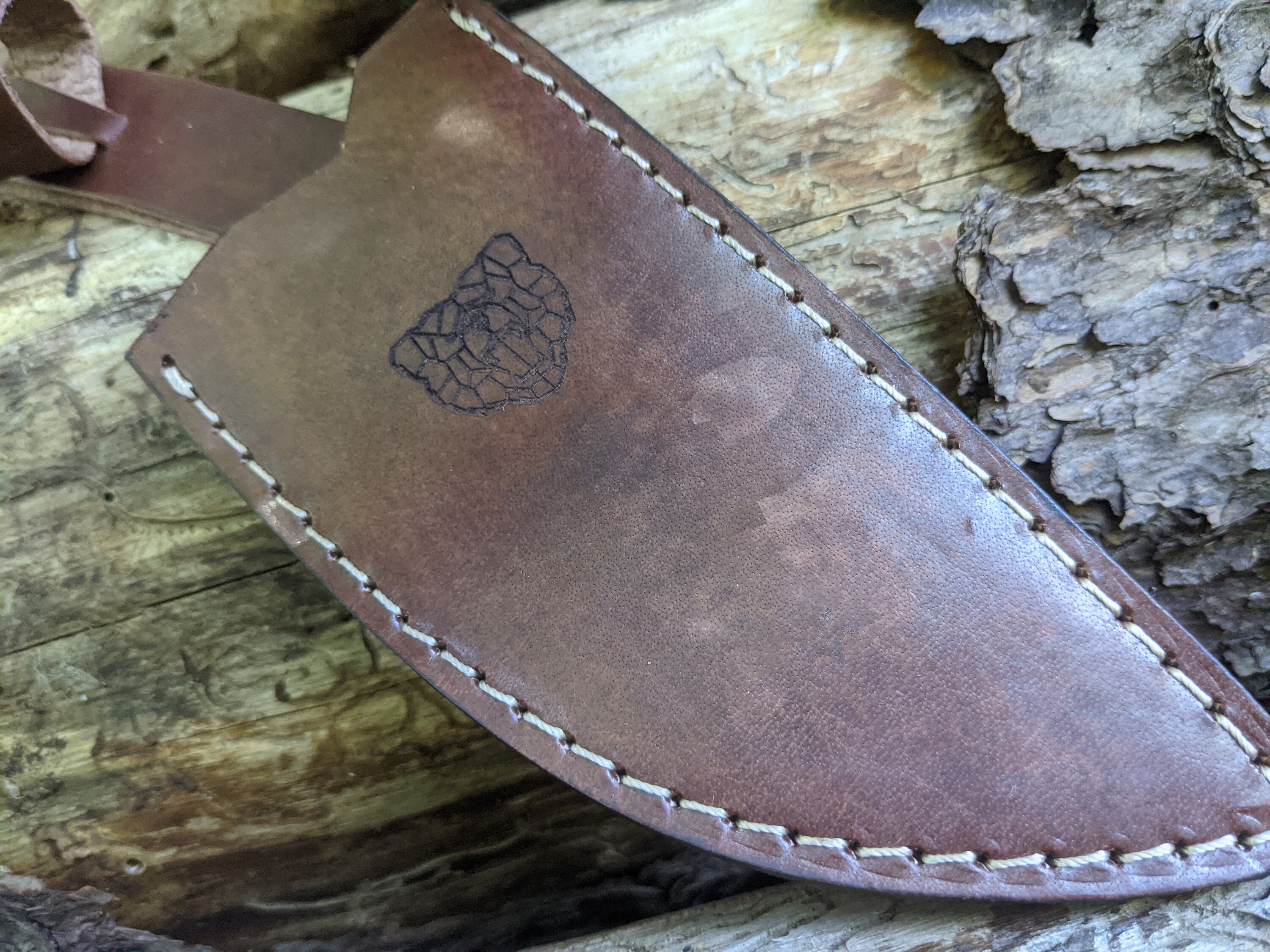 Custom Engraved Karambit Hunting Knife Wenge Wood Hammered | Etsy
