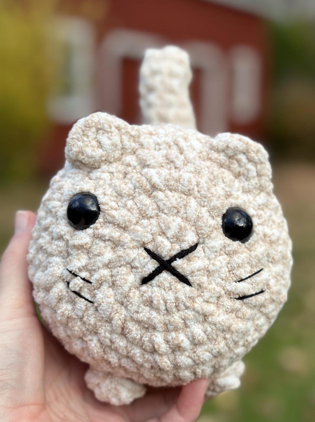 Handmade Crochet Loaf Cat - Etsy