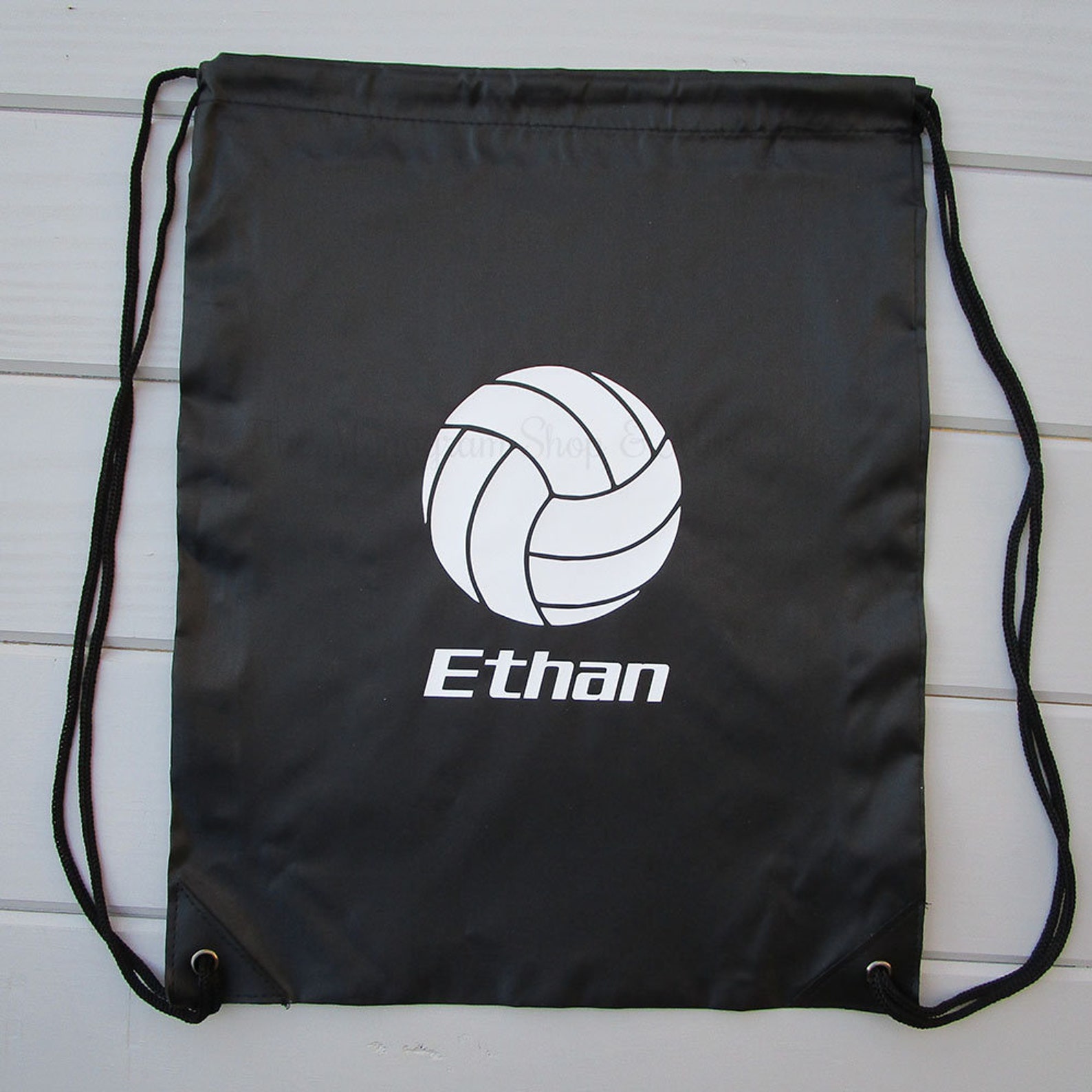 Volleyball Drawstring Bag / Volleyball Drawstring Backpacks / - Etsy
