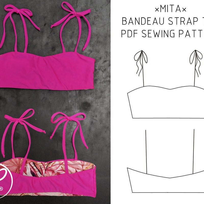 Bikini Bandeau - Etsy