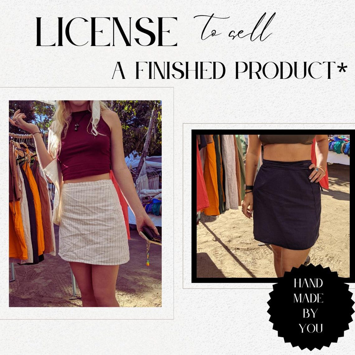 PDF SEWING PATTERN. Easy Wrap Skirt for Beginners, Size Xs-xxl ...
