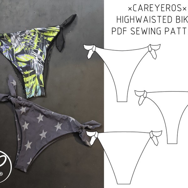 Pattern Bikini - Etsy