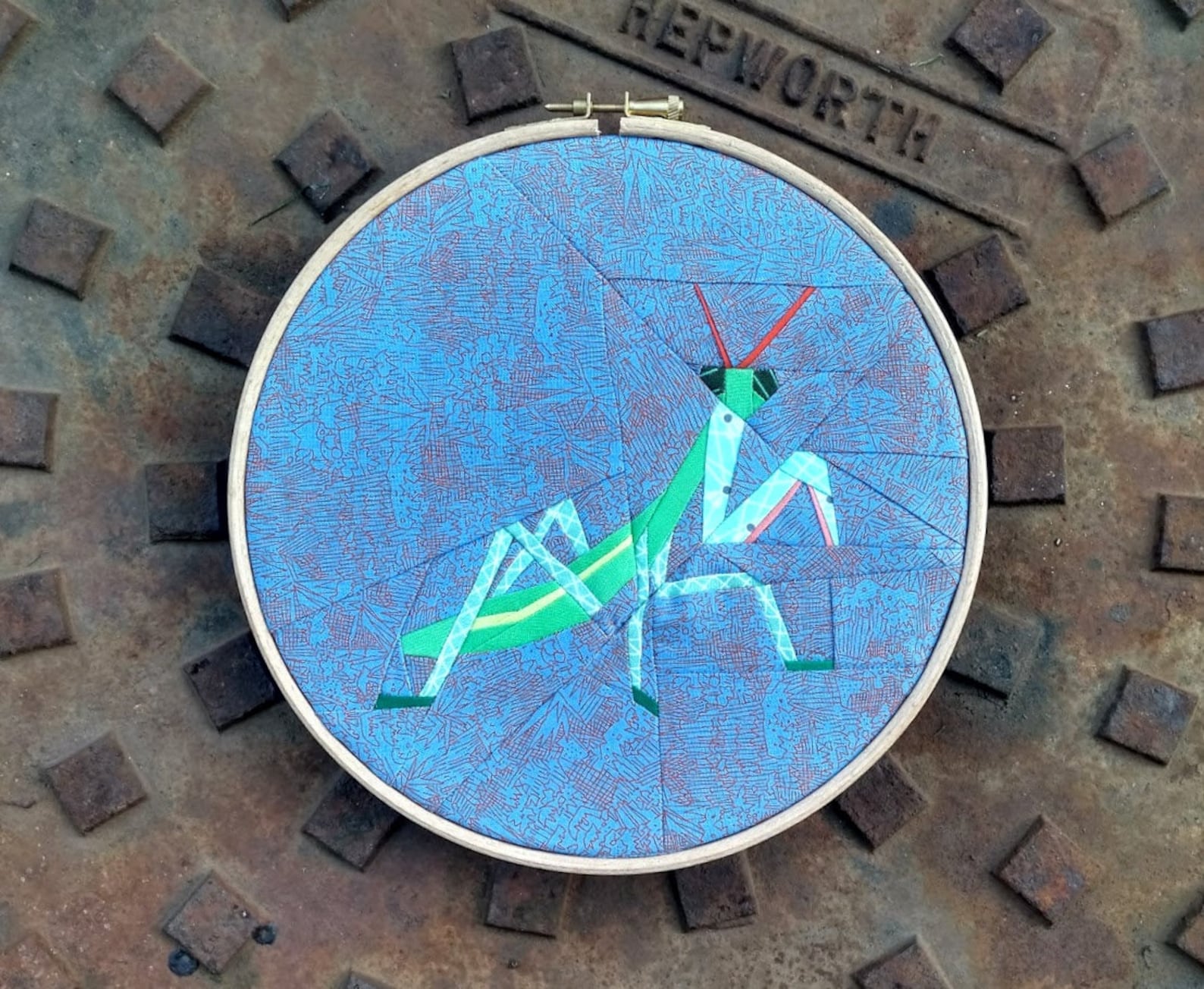 Mantis Foundation Paper Piecing Pattern - Etsy