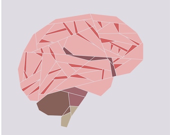 Brain Foundation Paper Piecing Pattern - Etsy