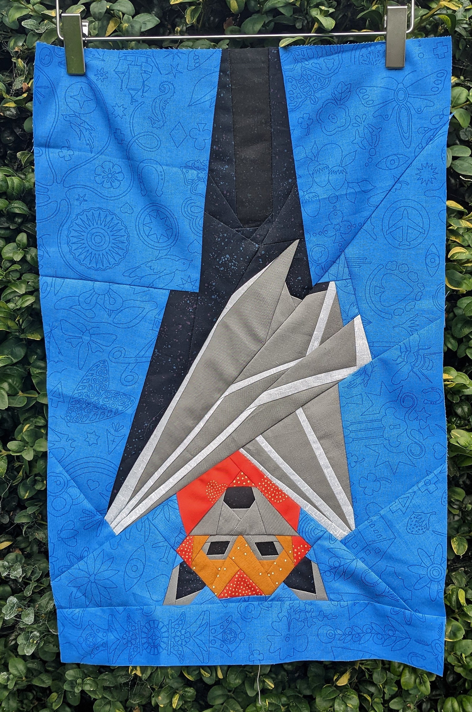 Fruit Bat Foundation Paper Piecing Pattern - Etsy
