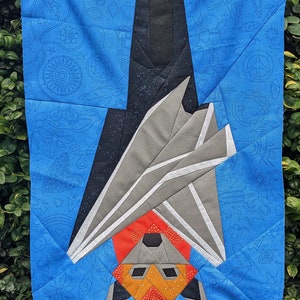 Fruit Bat Foundation Paper Piecing Pattern - Etsy