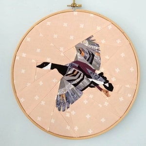 Flying Goose Foundation Paper Piecing Pattern Animal Quilting Pattern ...