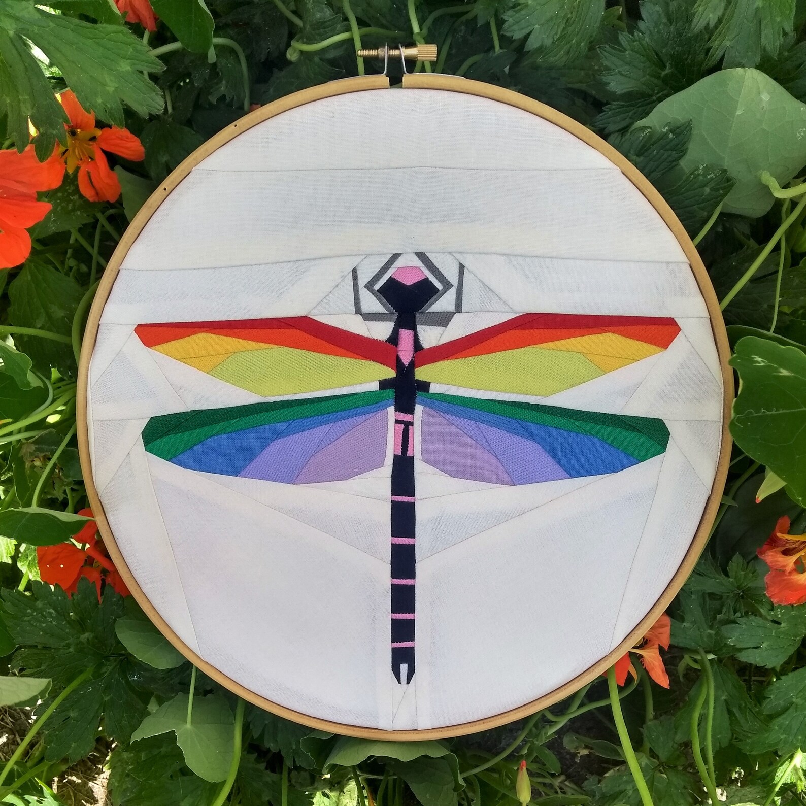 Dragonfly Foundation Paper Piecing Pattern - Etsy Australia