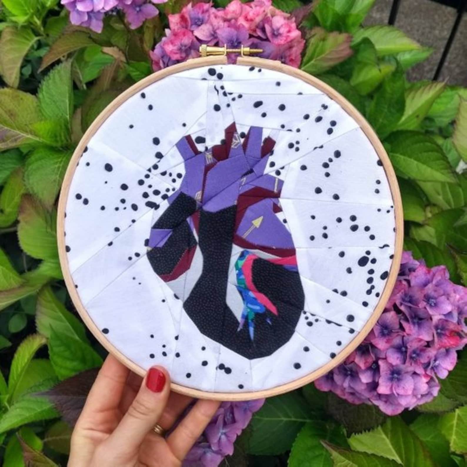 Anatomical Organ Paper Piecing Patterns - Etsy