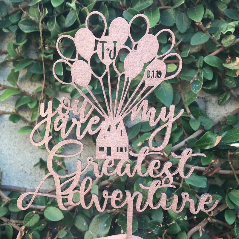 Up Wedding Cake Topper - Etsy