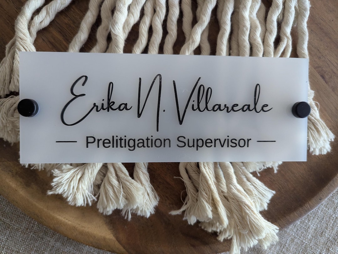 Custom Acrylic Wall Plate | Personalized Acrylic Door Name Plate ...