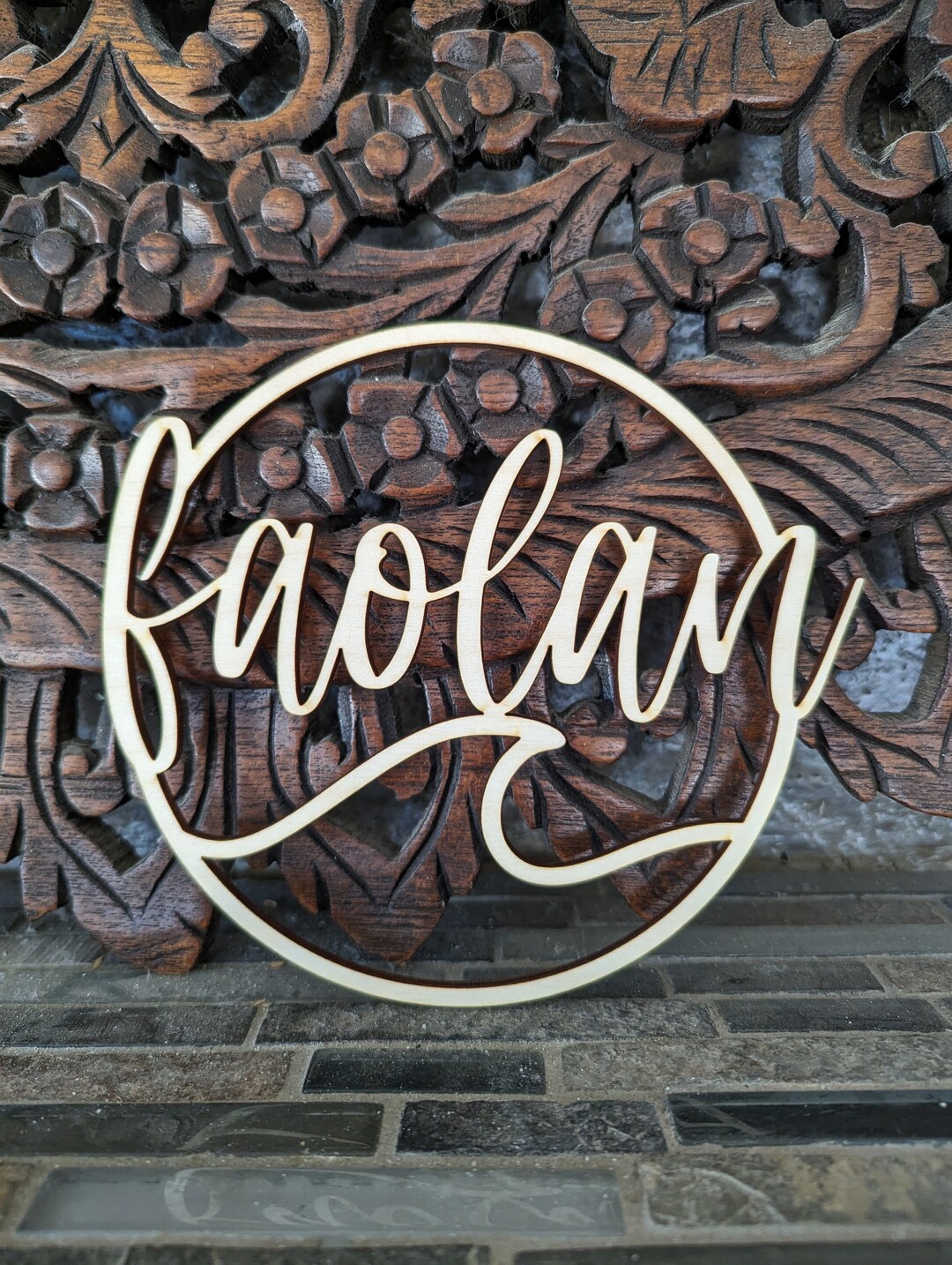 CUSTOM Wave Name Sign | Hawaiian Decor | Beach Home Decor | Farmhouse ...