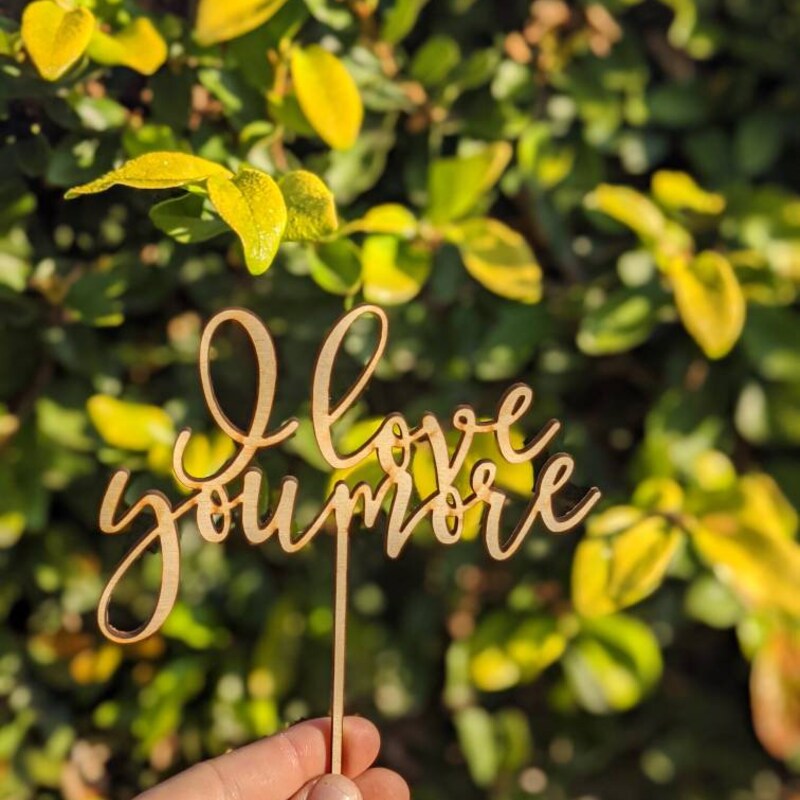 I Love You Be Like Cake - Etsy