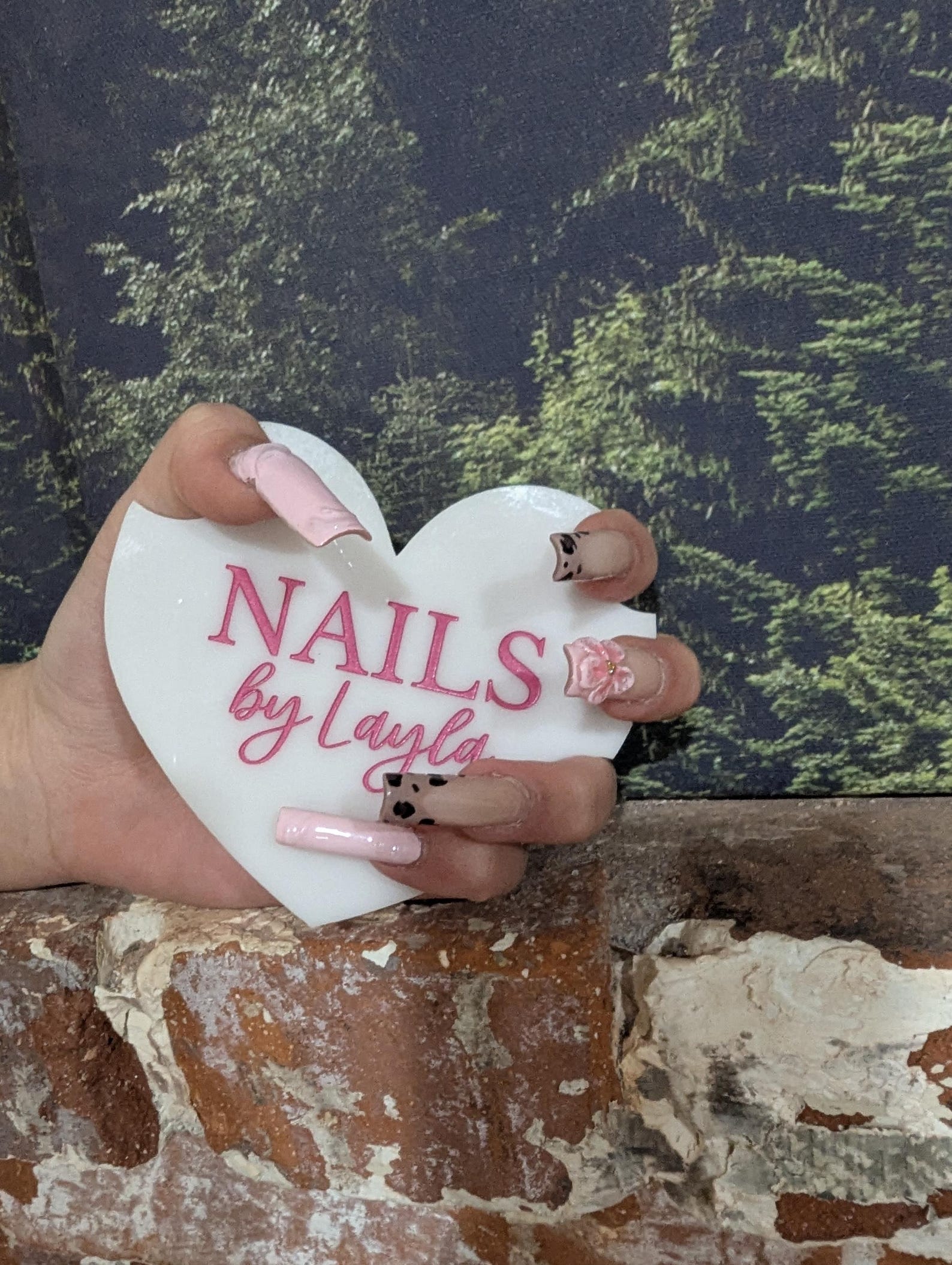 CDR FILE ONLY - Nailfie Nail Photo Prop Sign Design Trendy Cut ...