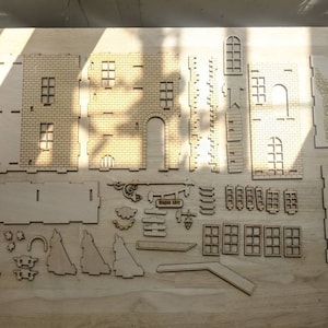 DIY Wizards Alley Book Nook | Book Shelf Insert Kit | Magic Alley | HP ...