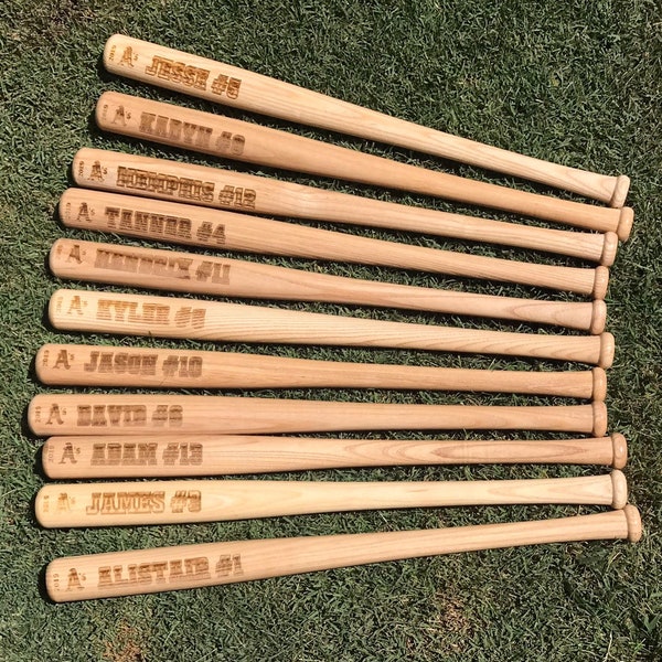 Mini Baseball Bat - Etsy