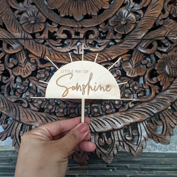 Boho Cake Topper - Etsy