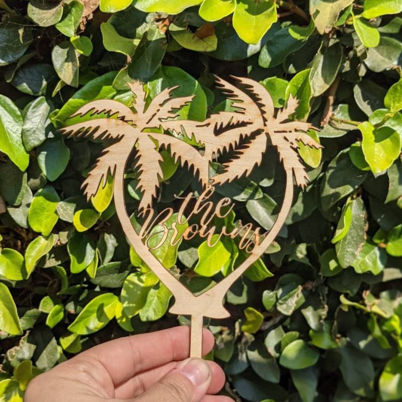 Island Cake Topper - Etsy