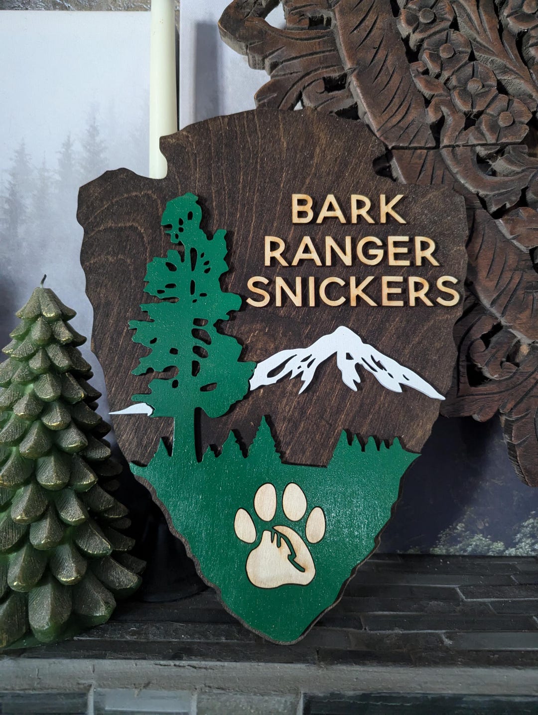 Personalized Inspired Bark Dog Ranger Sign | Pet Goer Park Sign ...