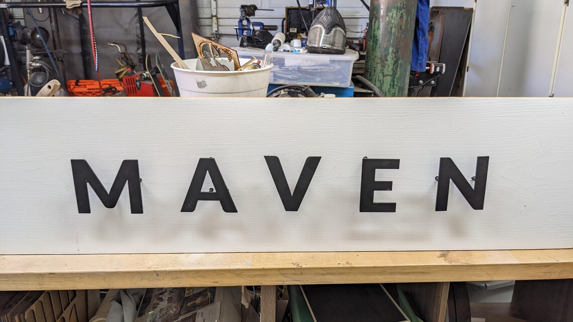 Steel Metal Marquee Letters Business Signage Custom Metal - Etsy