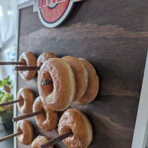 Custom Tabletop Donut Wall Holder Sign | Donut Bar | Donut Stand ...