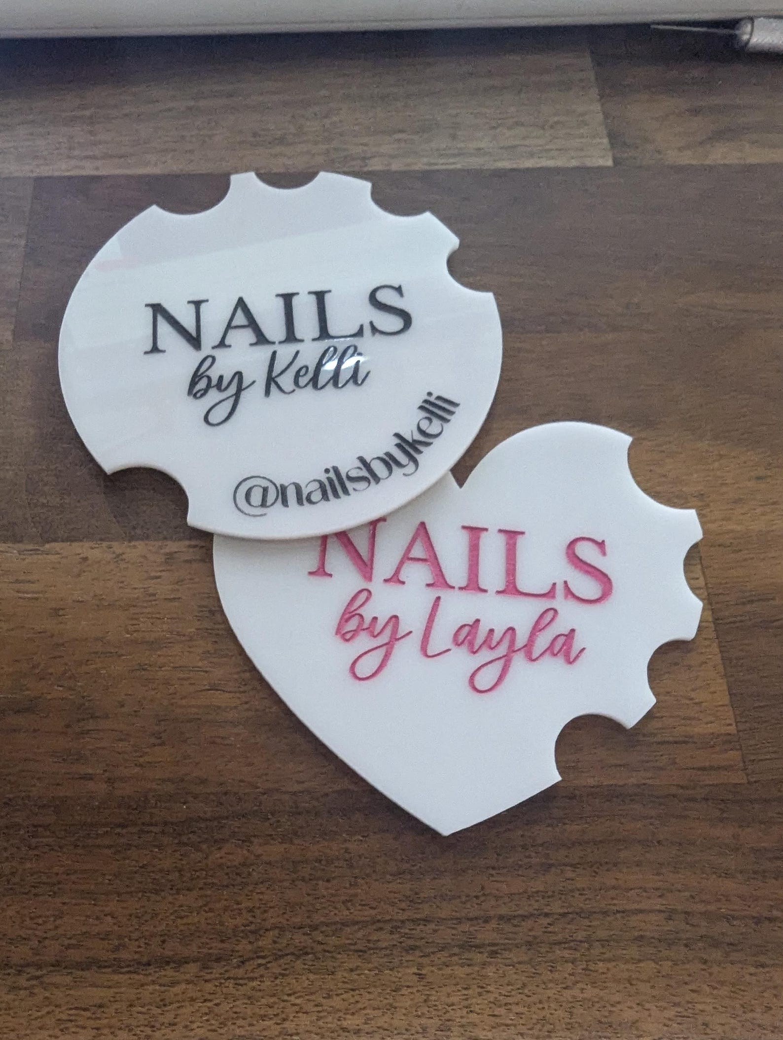 CDR FILE ONLY - Nailfie Nail Photo Prop Sign Design Trendy Cut ...