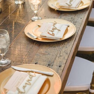 One (1) Personalizable Name Tags | Wood Wedding Table Name | Seating ...