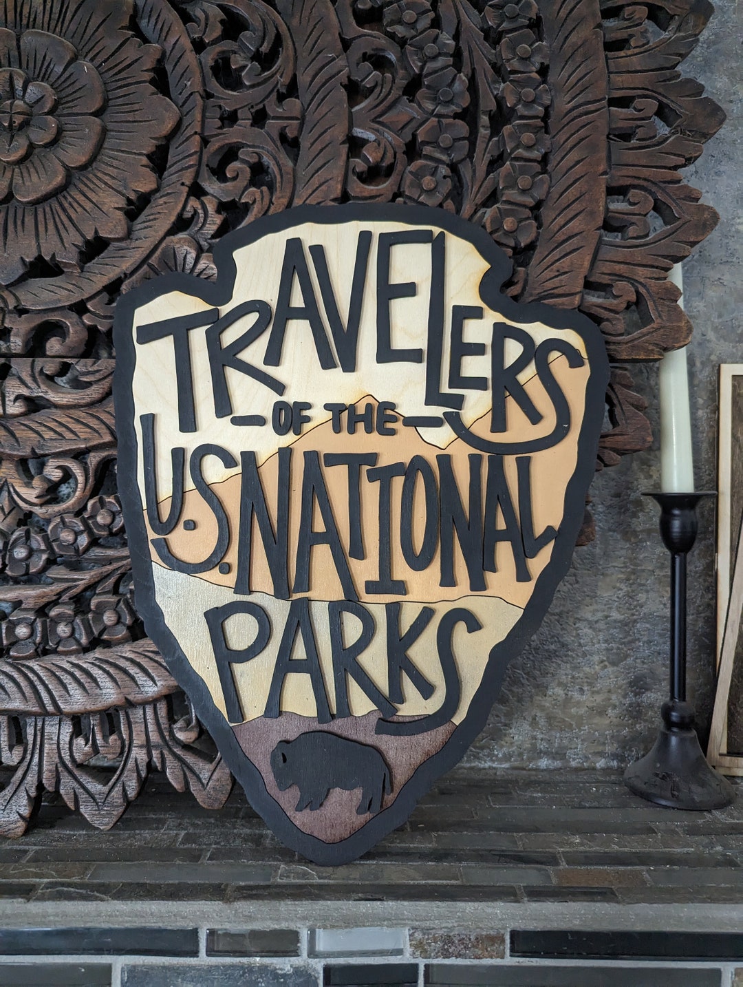 Travelers of the US National Park Service Sign | Arrowhead National ...