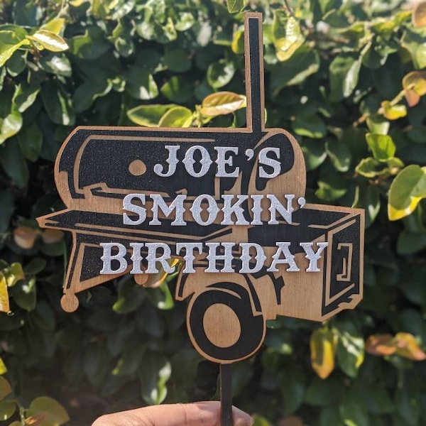 Bbq Cake Toppers - Etsy