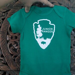 Junior Ranger National Park Baby Personalized Custom Bodysuit Baby Gift ...