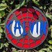 3D Personalized Spider Signs Super Hero Man Round Wood Signs - Etsy