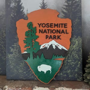 Personalized National Park Service Sign | Arrowhead National Parks Wall ...
