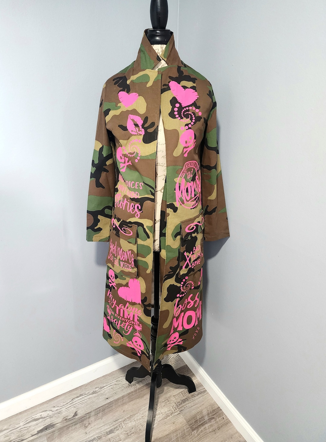 Camo Jacket - Etsy
