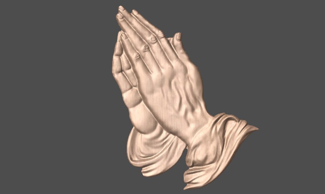 CNC Stl 3D Praying Hands Also Includes Praying Hands In Dish Etsy CNC Stl 3D Praying Hands Also Includes Praying Hands In Dish Etsy