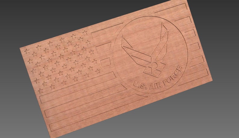 U.S. Air Force Flag. Scalable Vector Files. Includes SVG DXF - Etsy