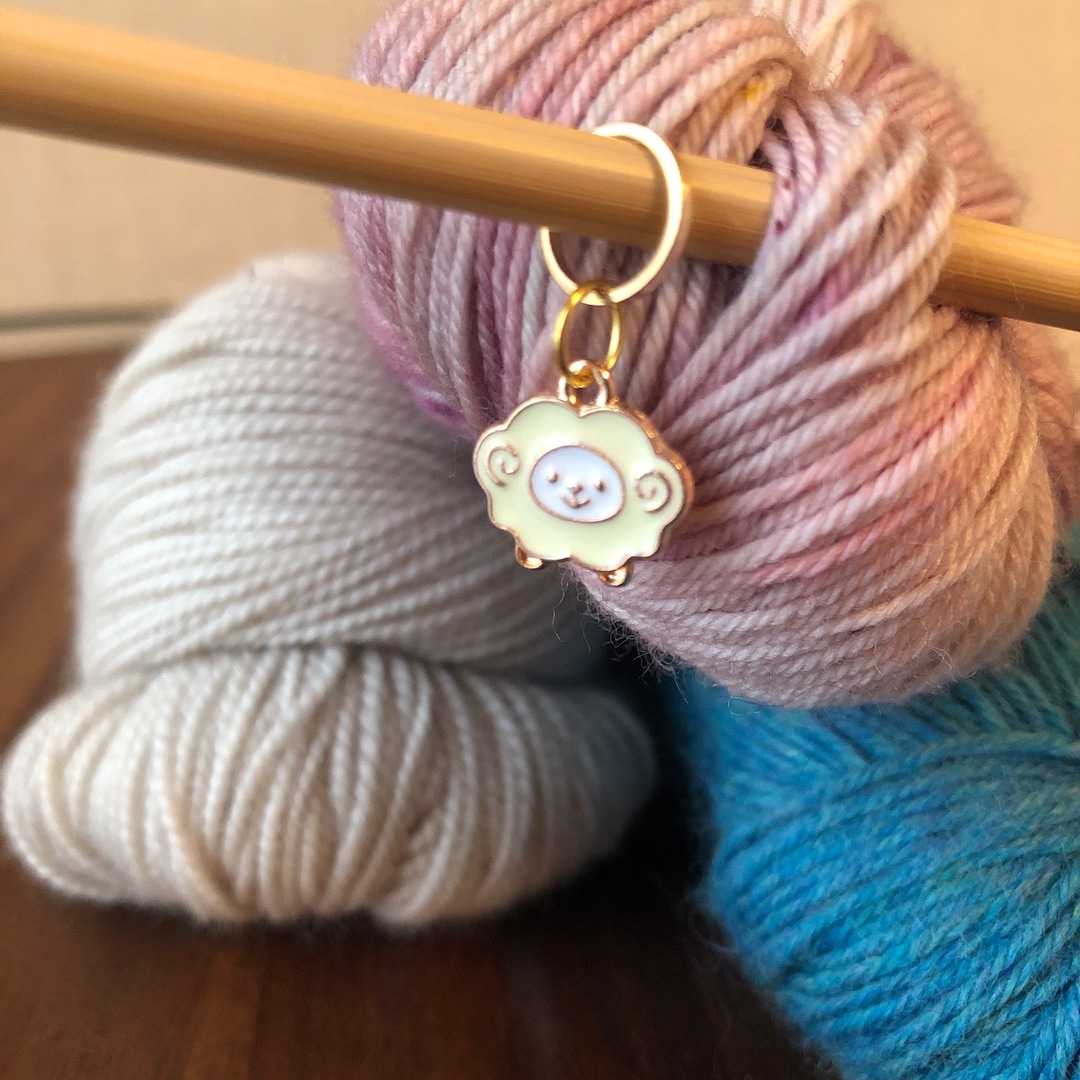 Sheep Stitch Marker / Crochet Stitch Markers / Progress Keepers / Sheep ...