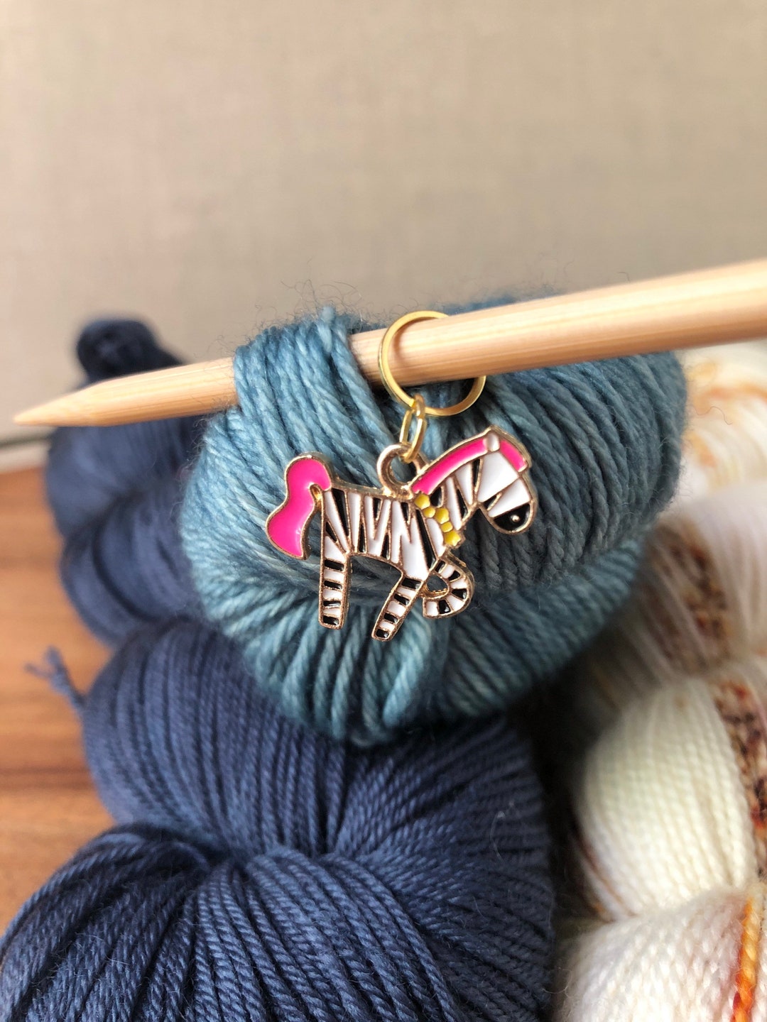 Fabulous Zebra Stitch Marker / Crochet Stitch Markers / Progress ...