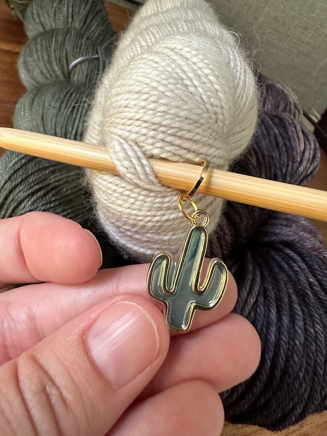 Cactus Stitch Marker / Crochet Stitch Markers / Progress Keepers ...