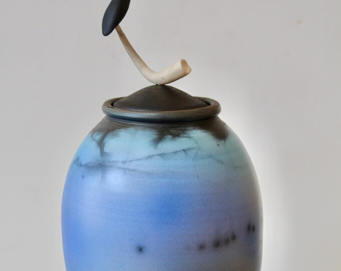 Raku, Horse Hair Raku, Cremation Urn, Sculpture, Gifts, House Warming ...