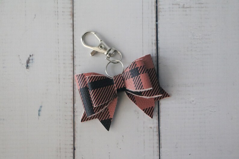 Bow Keychain - Etsy