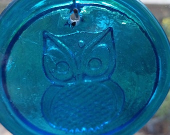 Blenko Glass Owl - Etsy