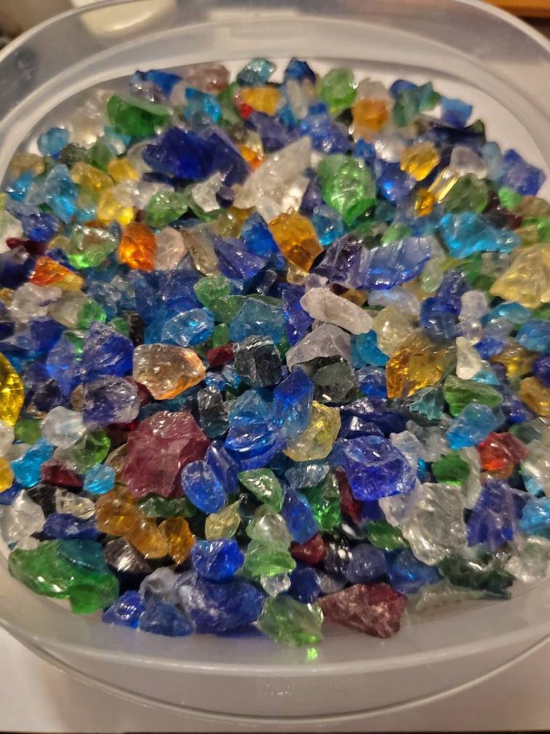 Blenko Glass Multicolor Cullet Great for Mosaics, Fusing, Filler ...