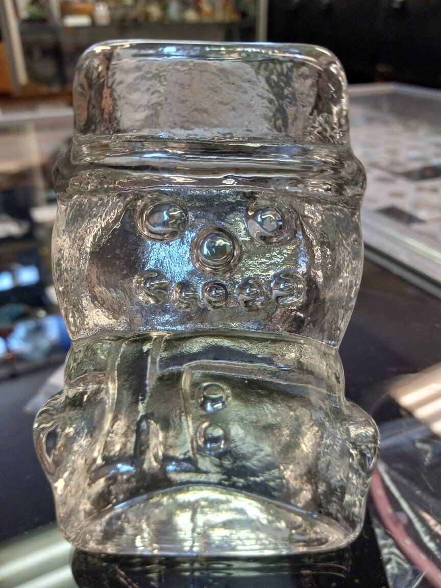 New Blenko Glass Snowman Paperweight. Approximately 4 1/2 - Etsy