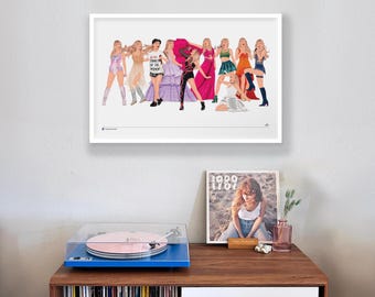 Taylor Swift Eras Tour Digital Print - Etsy