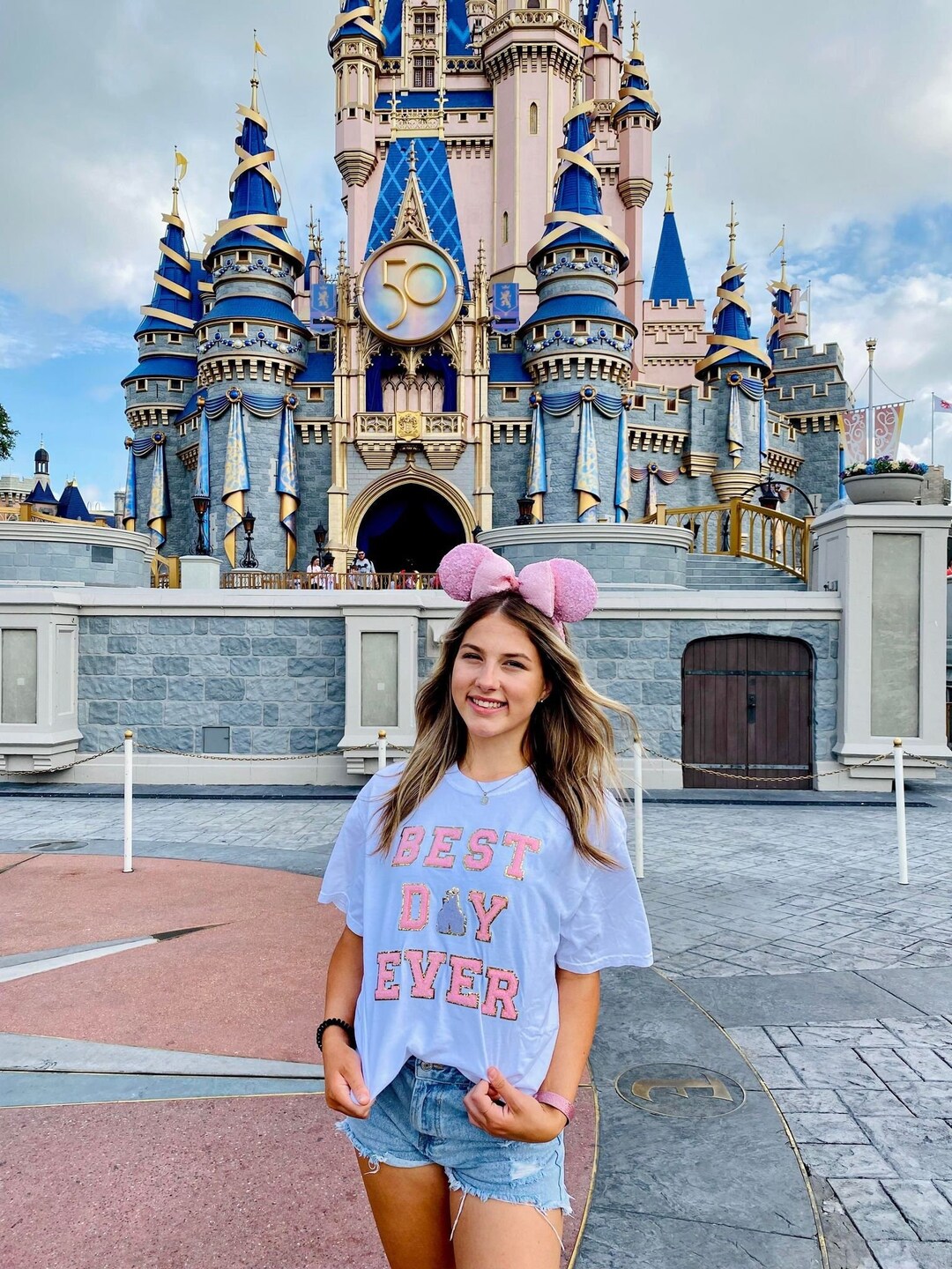 Best Day Ever Chenille Patch Comfort Color, Where Dreams Come True ...