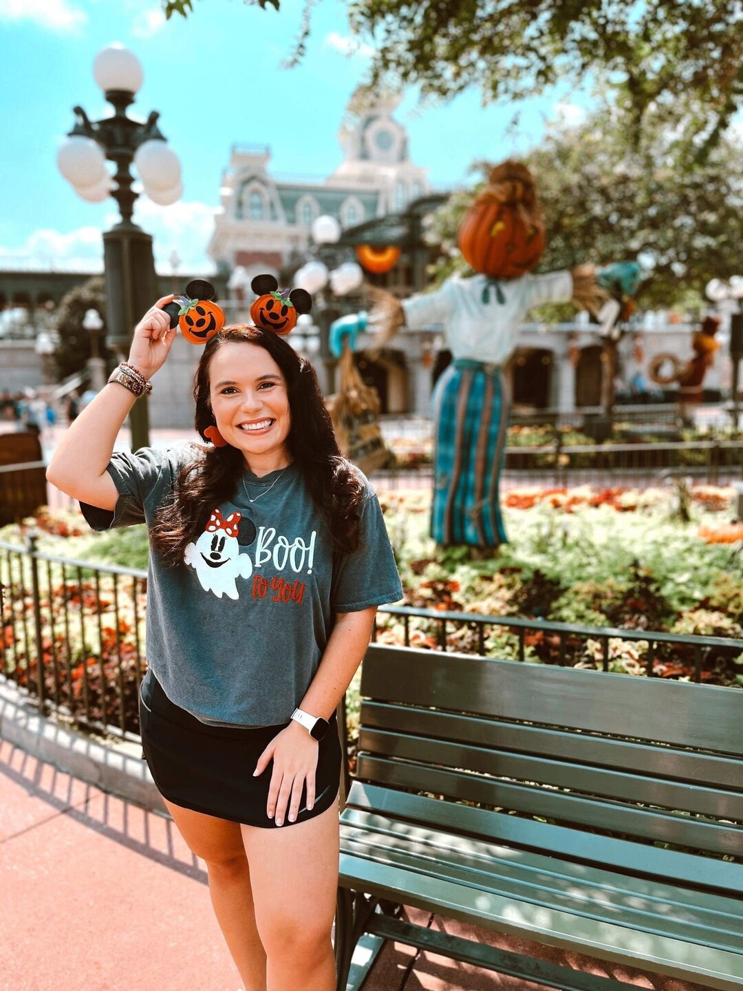 BOO Mouse Head Tee, BOO Bash, Halloween Vacation, Matching Family ...