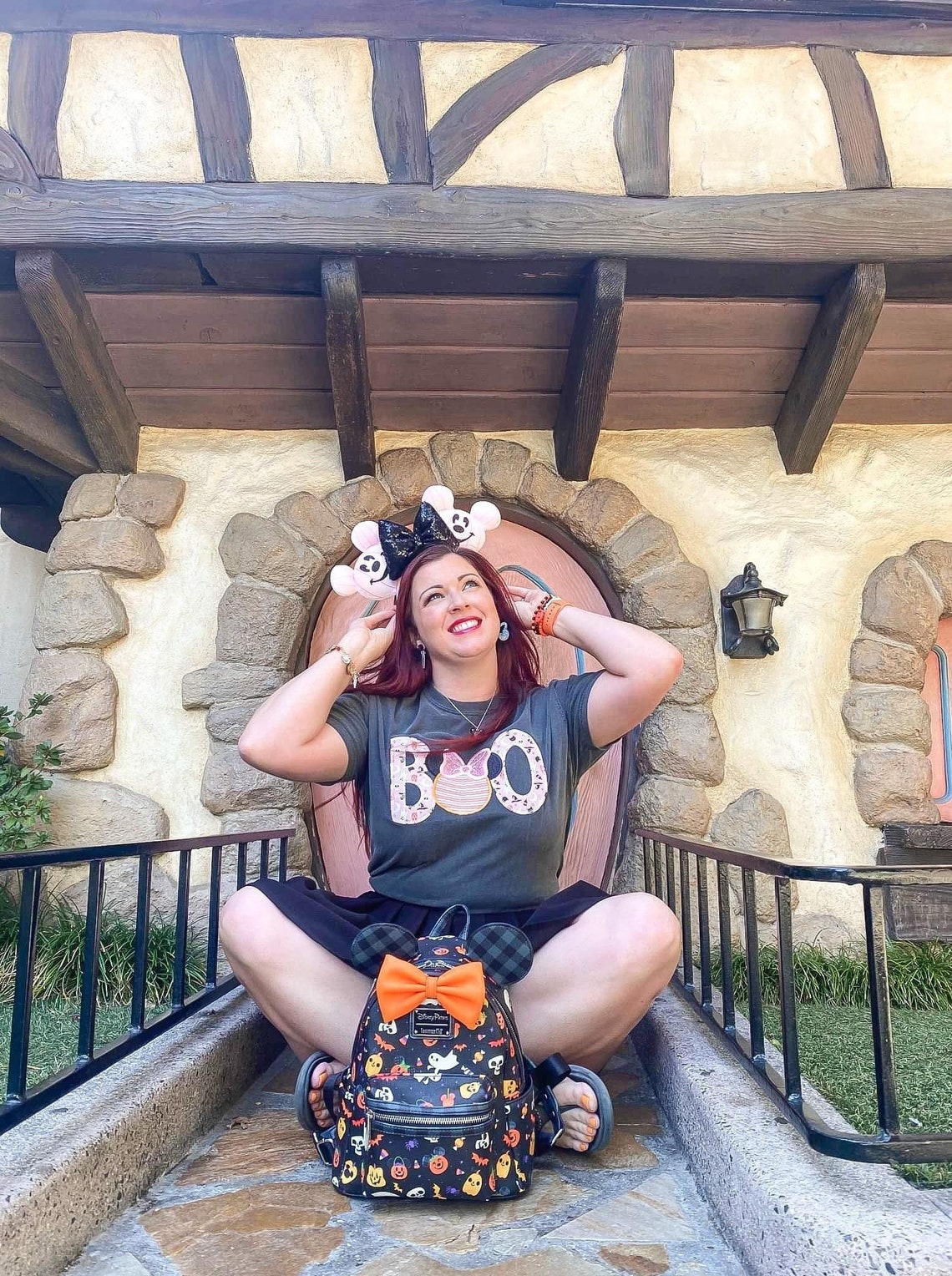 BOO Girl Mouse Head Tee BOO Bash Halloween Vacation - Etsy