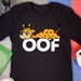 Giraffe OOF T Shirt Gamer Shirts for Boys Girls Meme Shirt - Etsy