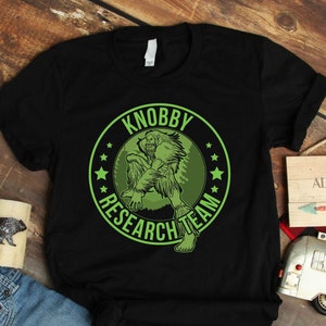 Knobby Research Team Cryptid Shirt Women Men Kids / Raglan / V Neck ...
